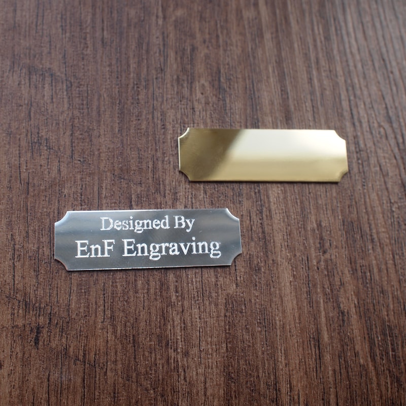 Trophy Engraving Name Plate - Etsy