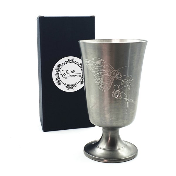 Pewter Goblet - Etsy
