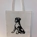 Boxer Dog Canvas Tote Bag | Puppy Love - Etsy