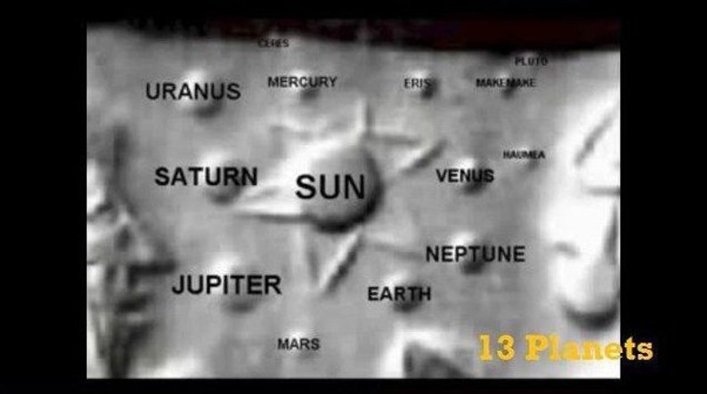 Sumerian Seal Va 243 Impression and Cylinder Seal : Showing the 13 ...