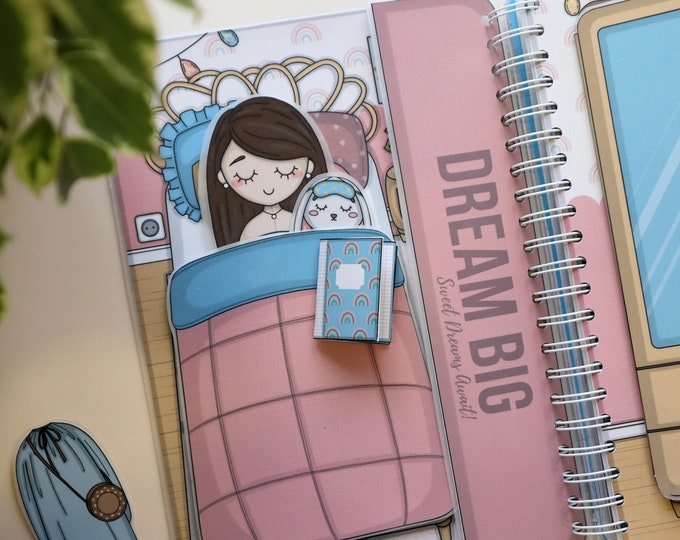 Handmade Dollhouse Quiet Book for Girls Personalized Activity & Busy ...