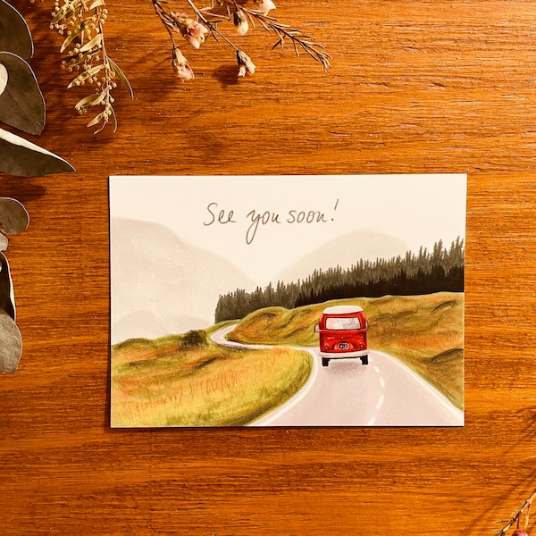 See You Soon Card - Etsy