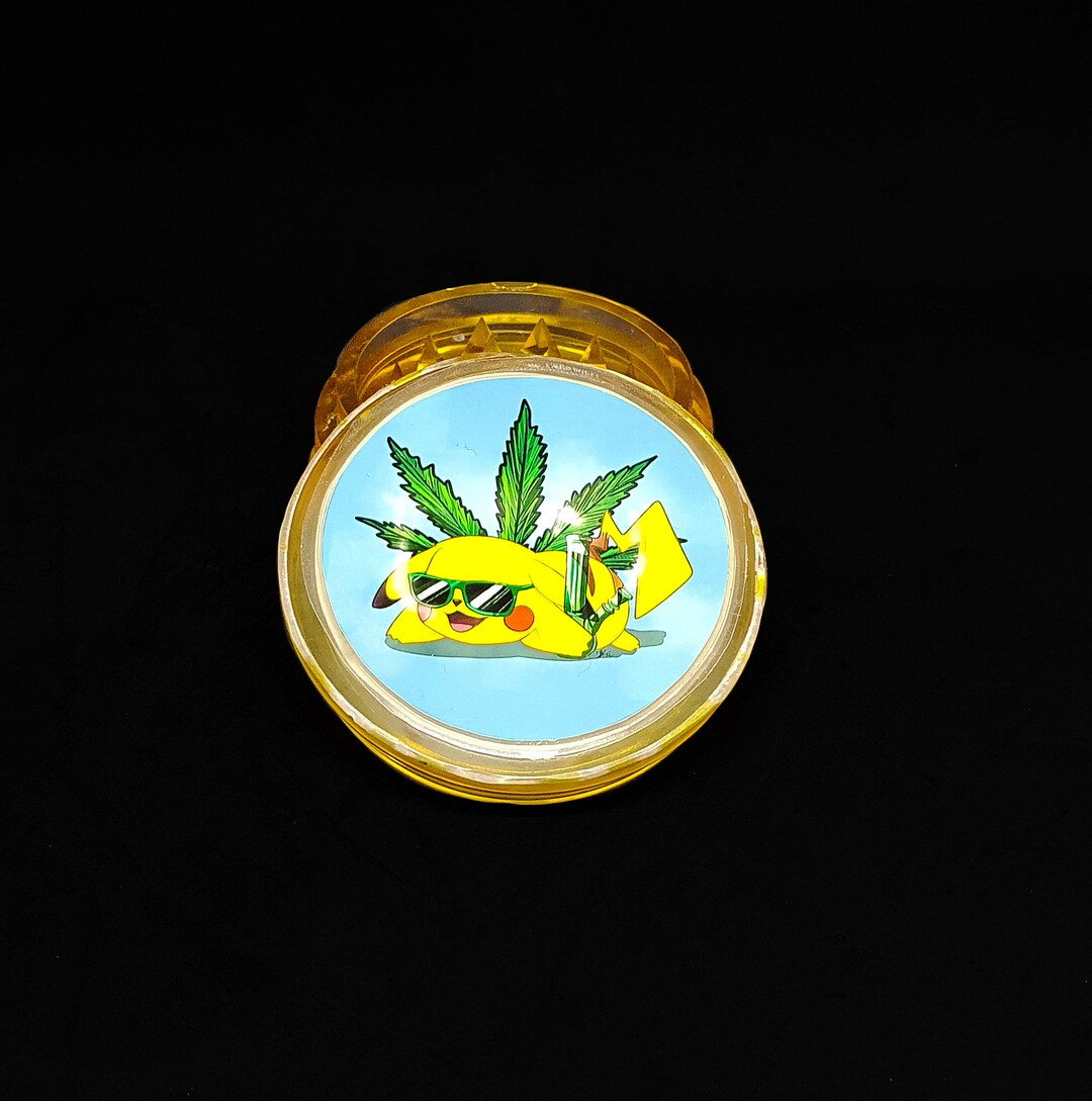 Pokemon Grinder 420 Pikachu Herb Grinder - Etsy
