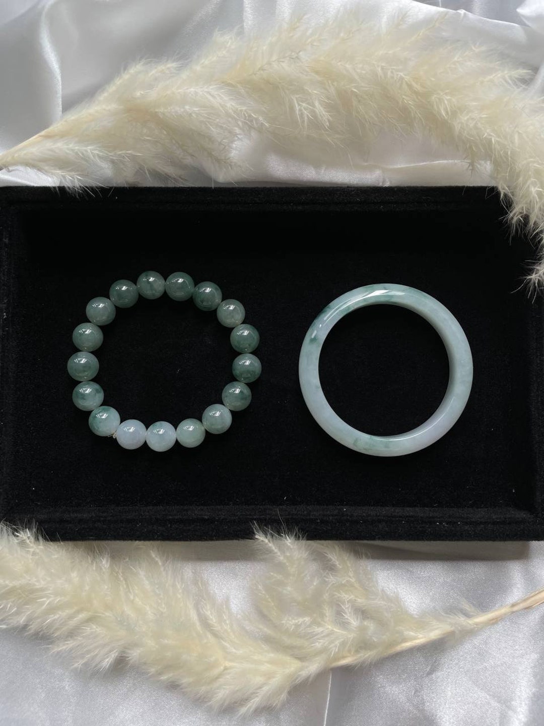 The Greater Gifts for Two Lovers (jadeite Bangle and Bracelet) - Etsy