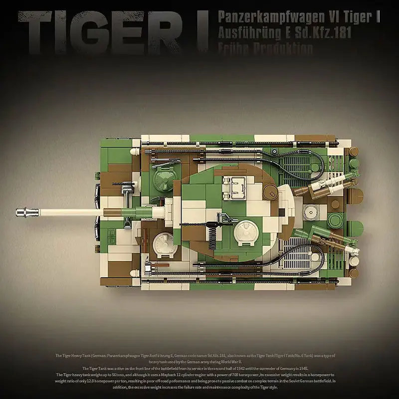 WW2 German Tiger I Heavy Tank Collectable Model - Etsy