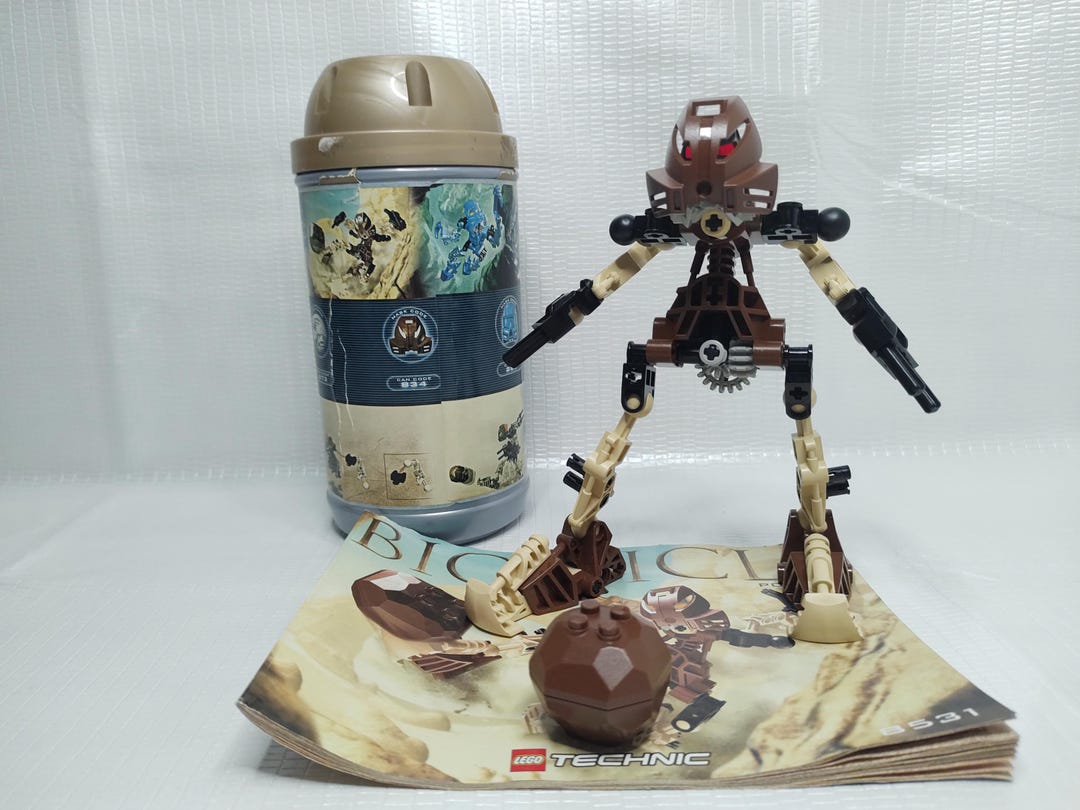8531 Lego Bionicle Pohatu - Etsy