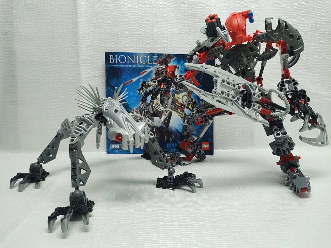 Lego Bionicle - Maxilos & Spinax - 8924 - Etsy