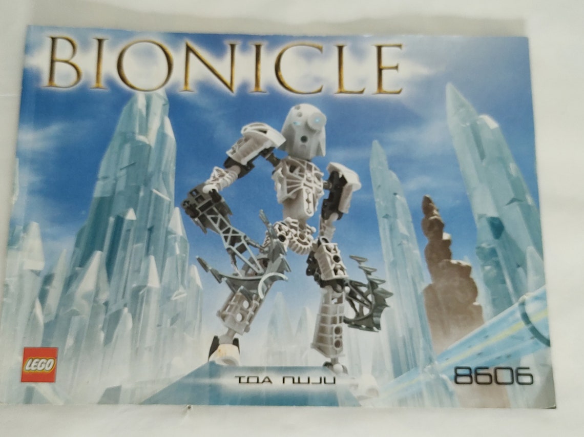 Lego Bionicle Toa Nuju 8606 - Etsy