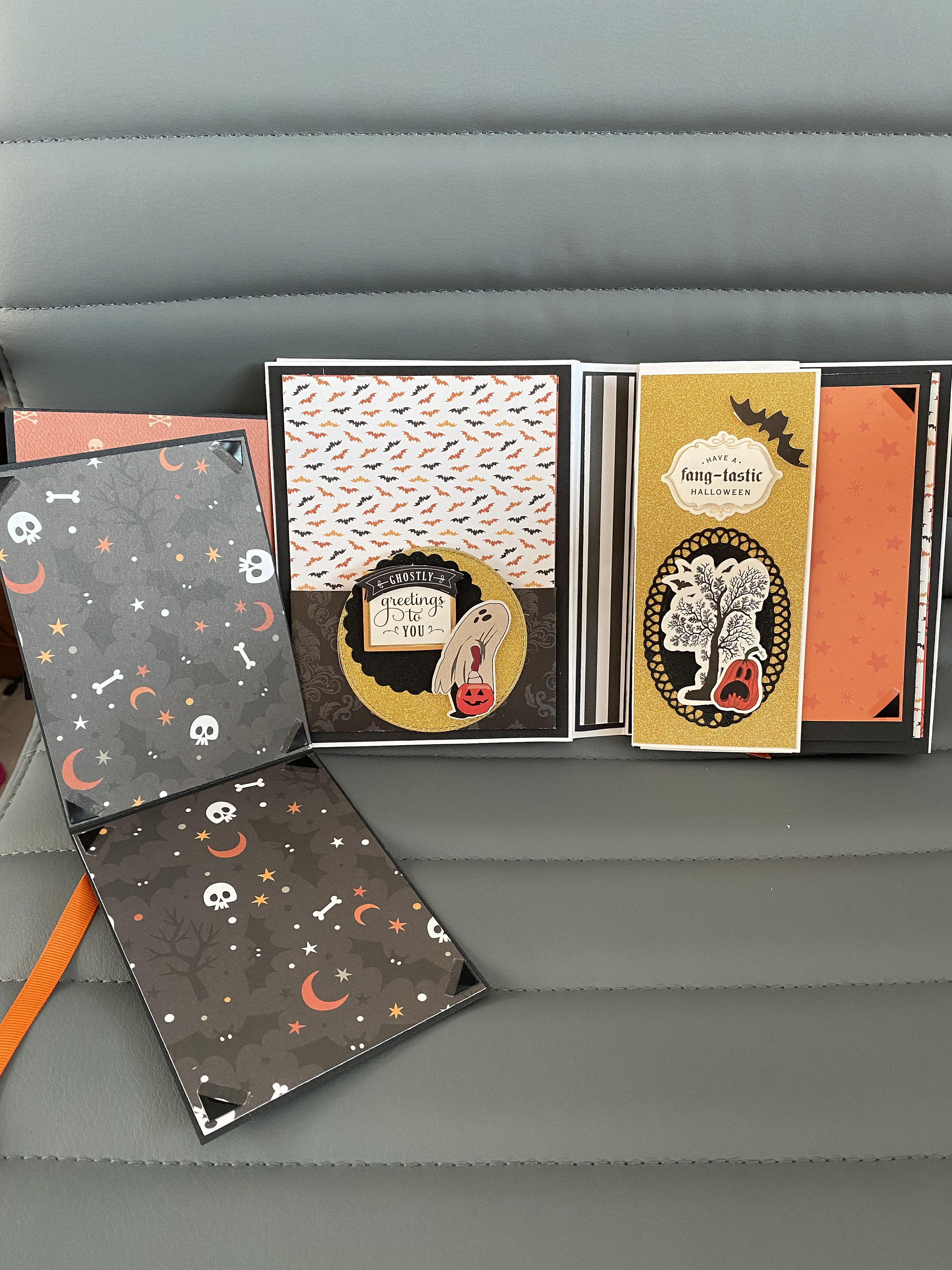 Halloween Photo Tri-fold Folio Album - Etsy