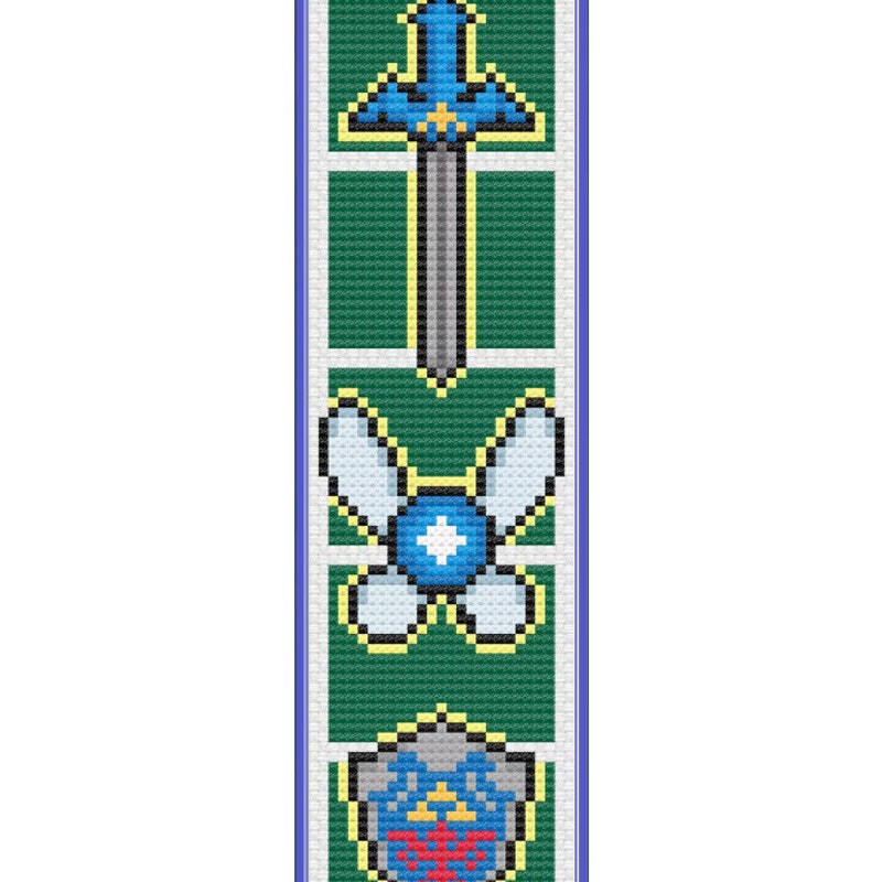 8 Bit Cross Stitch - Etsy