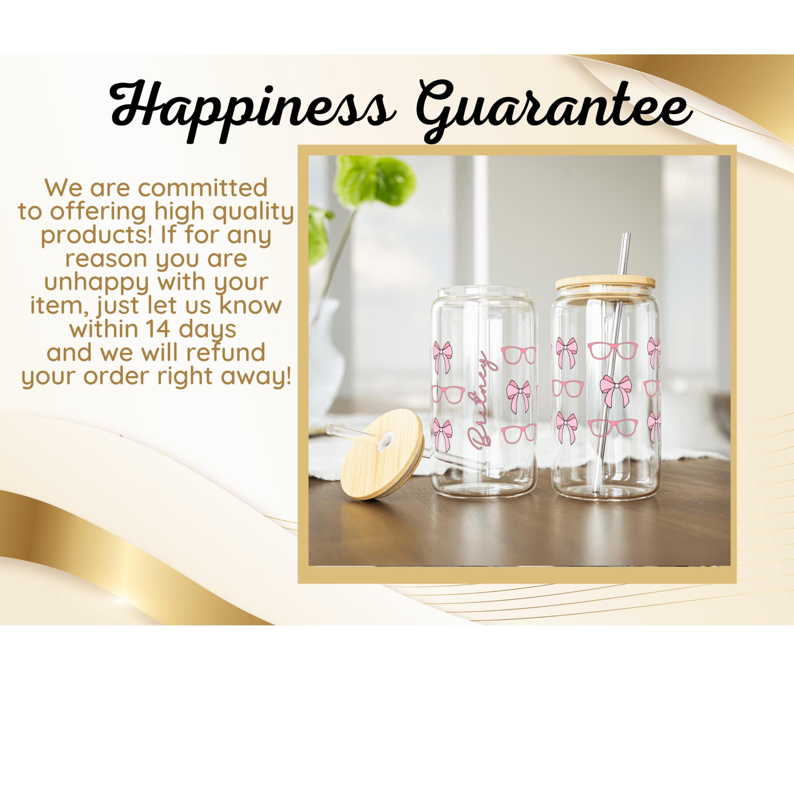 Eye Doctor Girly Iced Glass Cup With Lid and Straw, Group Optometrist ...