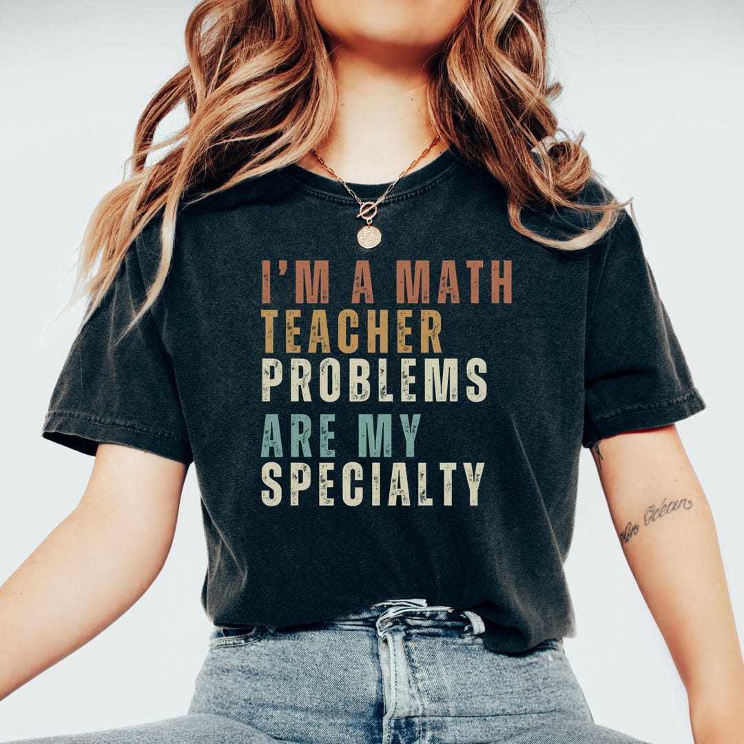 Funny Math Teacher Shirt, Math Crew Tshirt, Gift for Math Teacher ...