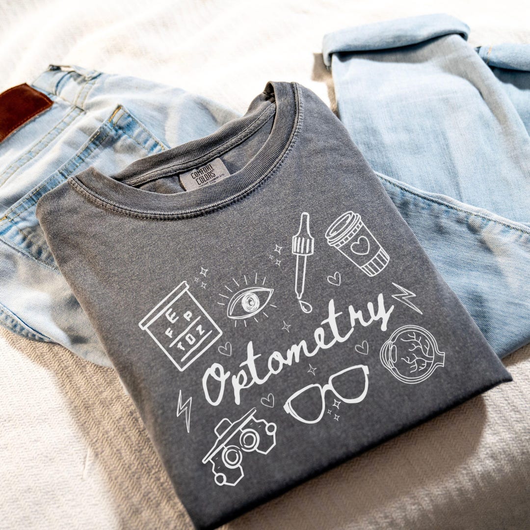 Optometry Tshirt, Optician Gifts, Optometry Graduation Gift Ideas, Gift ...