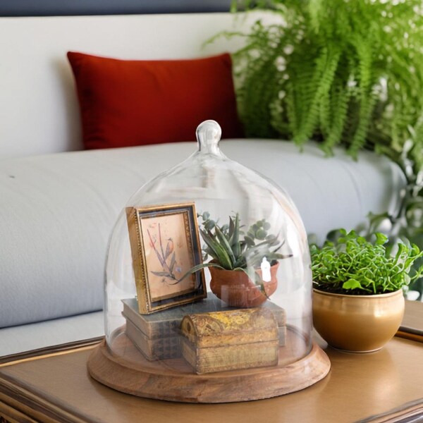 Large Cloche With Base - Etsy