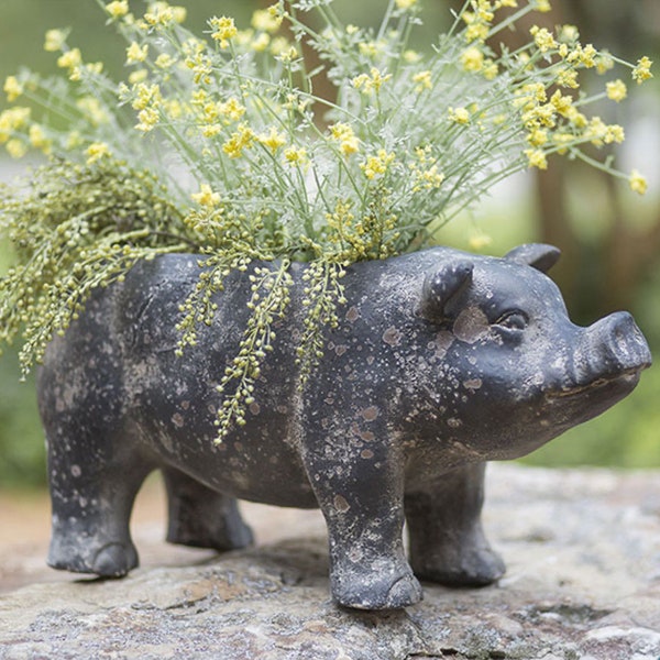 Pig Planter - Etsy