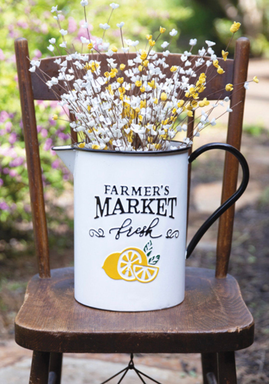 Lemonade Market Fresh Metal Bucket - Etsy