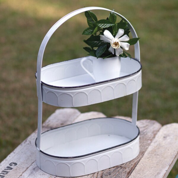 2 Tiered Tray - Etsy