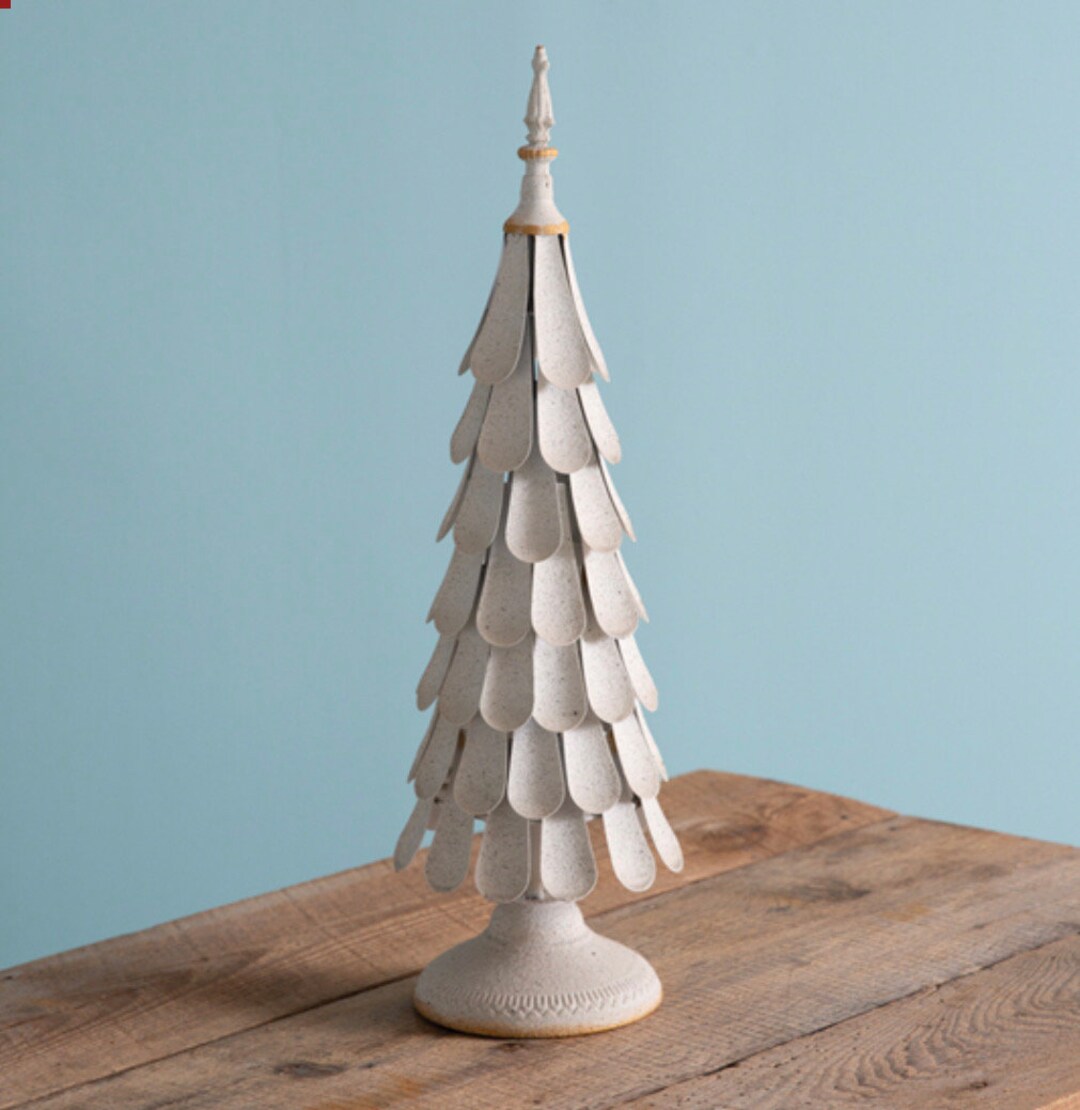 Distressed Tabletop Tree - Etsy