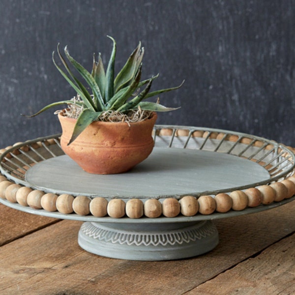 Beaded Cake Stand - Etsy