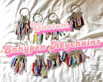 Enhypen Custom Keychain - Etsy