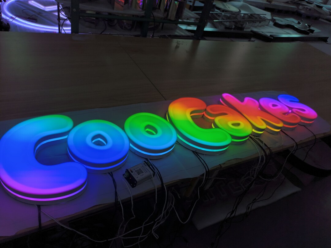 Costom Logo Sign, Beauty Salon Sign, 3D Business Sign, Business ...