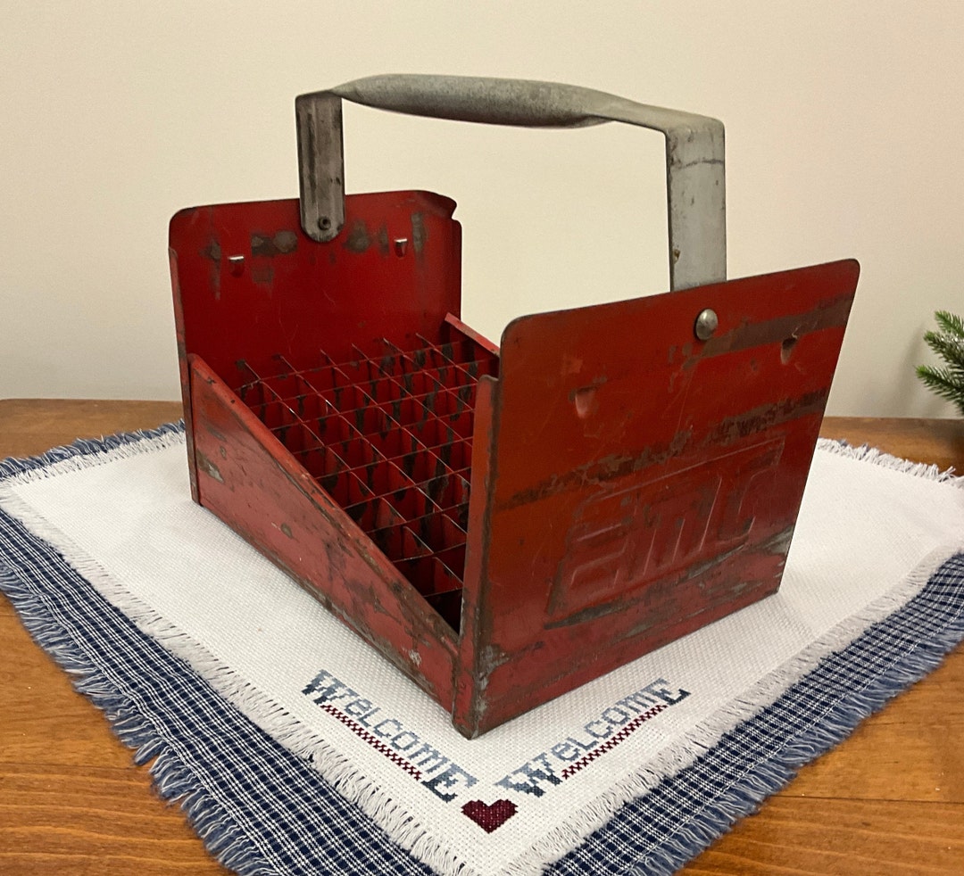 Unique Red Metal Test Tube Holder Stand. Advertising EMC. - Etsy