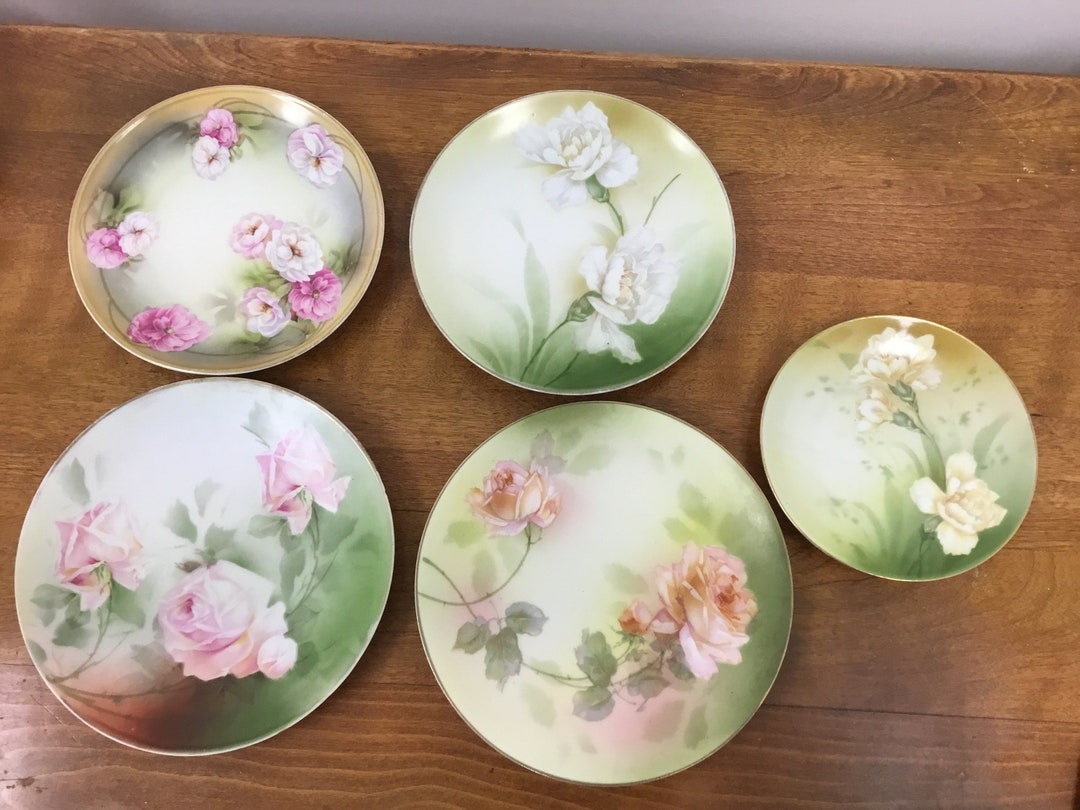 Lot of 5 RS Prussia Germany Antique European Plates - Etsy