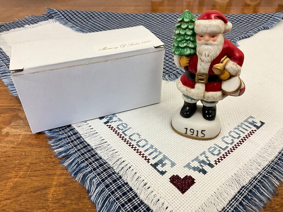 Lenox Memories of Santa Collection in Original Box. Santa From 1915 - Etsy