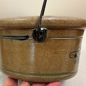 Vintage Rowe Pottery Historical Collection 2004 Stoneware Crock With ...