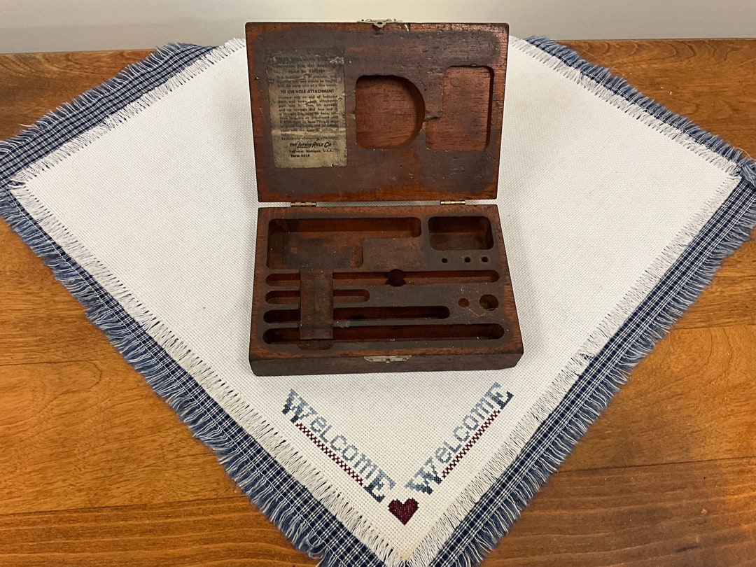 Vintage Lufkin Tools Wooden Box Only, 7 by 5 - Etsy