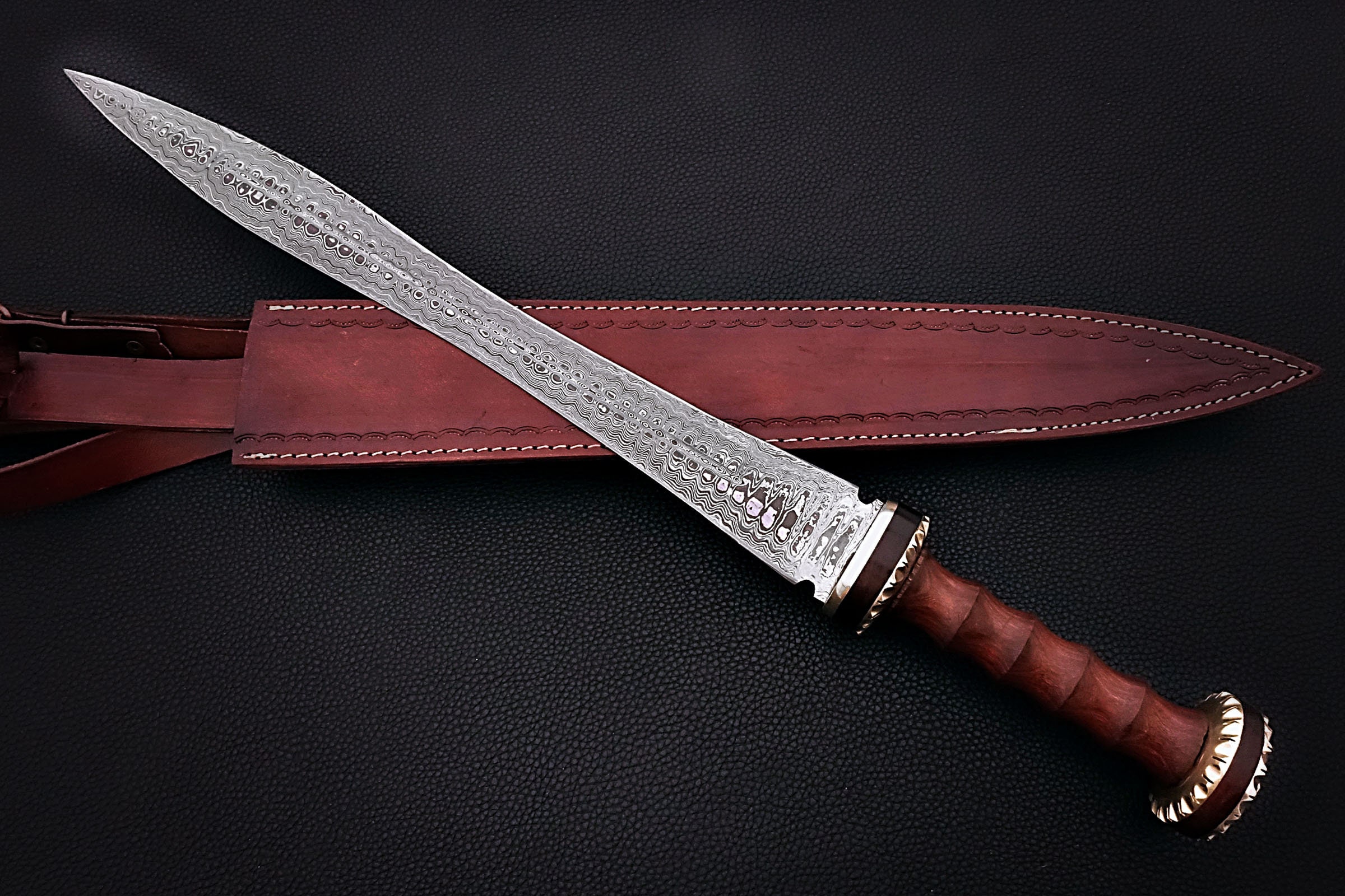 Swords Battle Ready Roman Sword Master Sword Damascus - Etsy