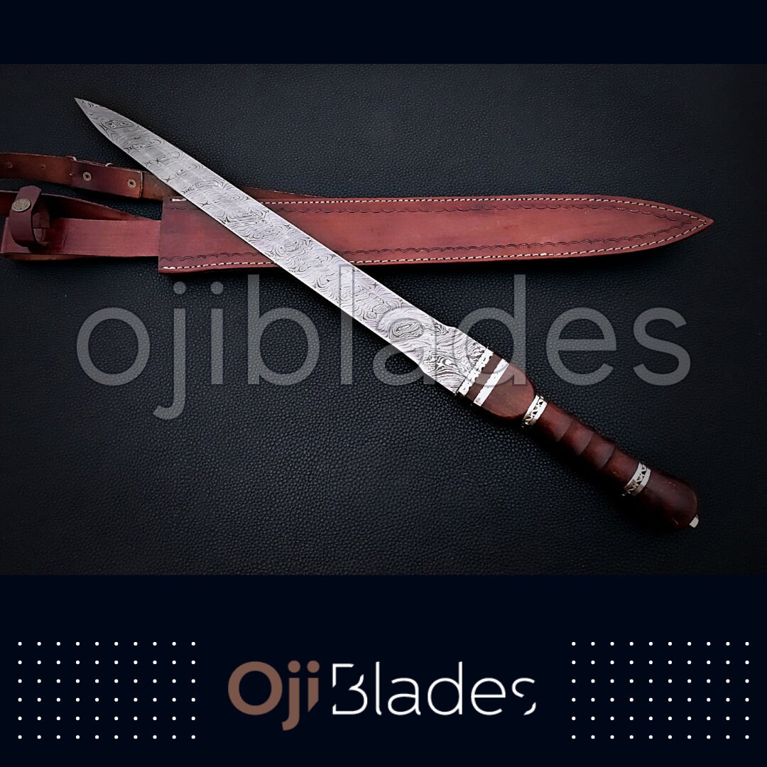 Roman Inspired Damascus Steel Gladius Pattern Welded Historical Replica ...