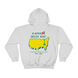 Kappa Delta Rho Fraternity College Golf Comfy Soft Crewneck Sweatshirt ...