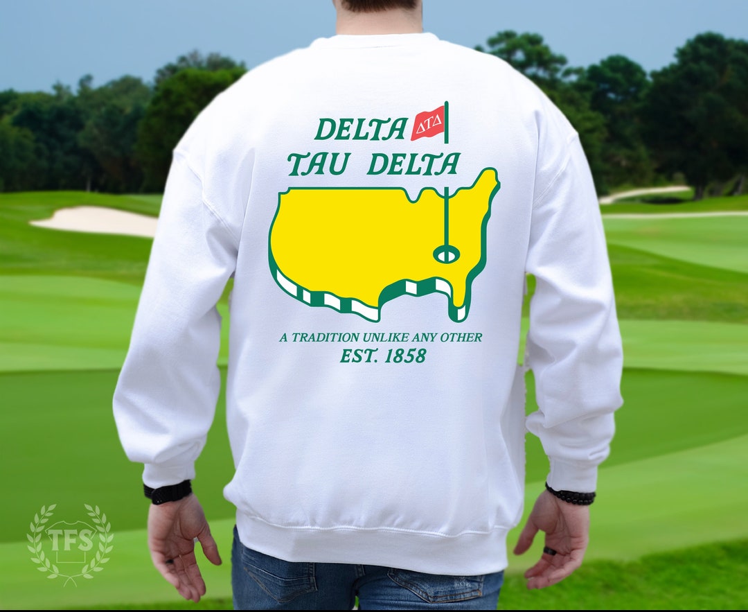 Delta Tau Delta Fraternity Crewneck Sweatshirt | Golf Inspired Delt ...