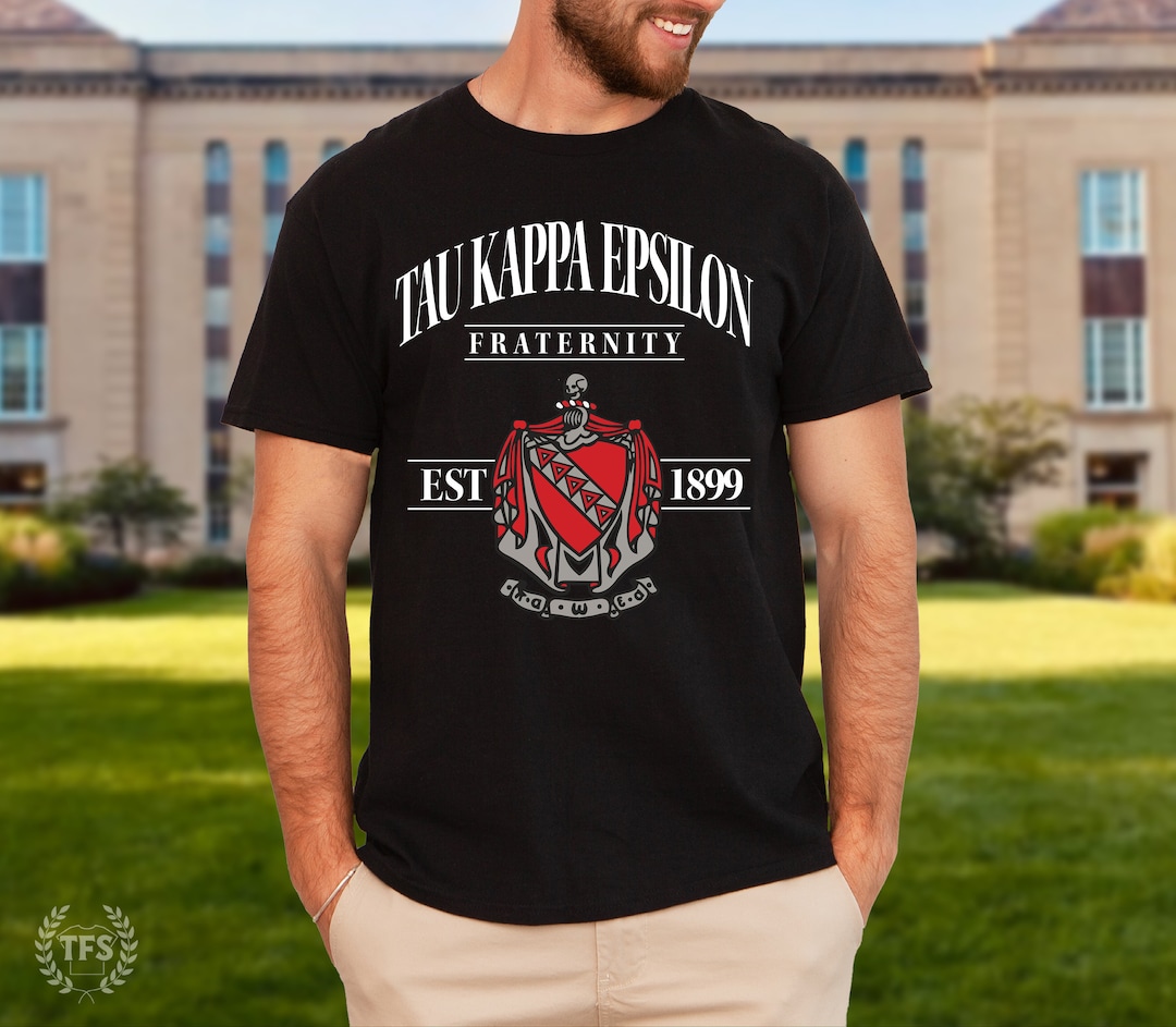 Tau Kappa Epsilon Fraternity College Comfy Soft Heavyweight Quality T ...