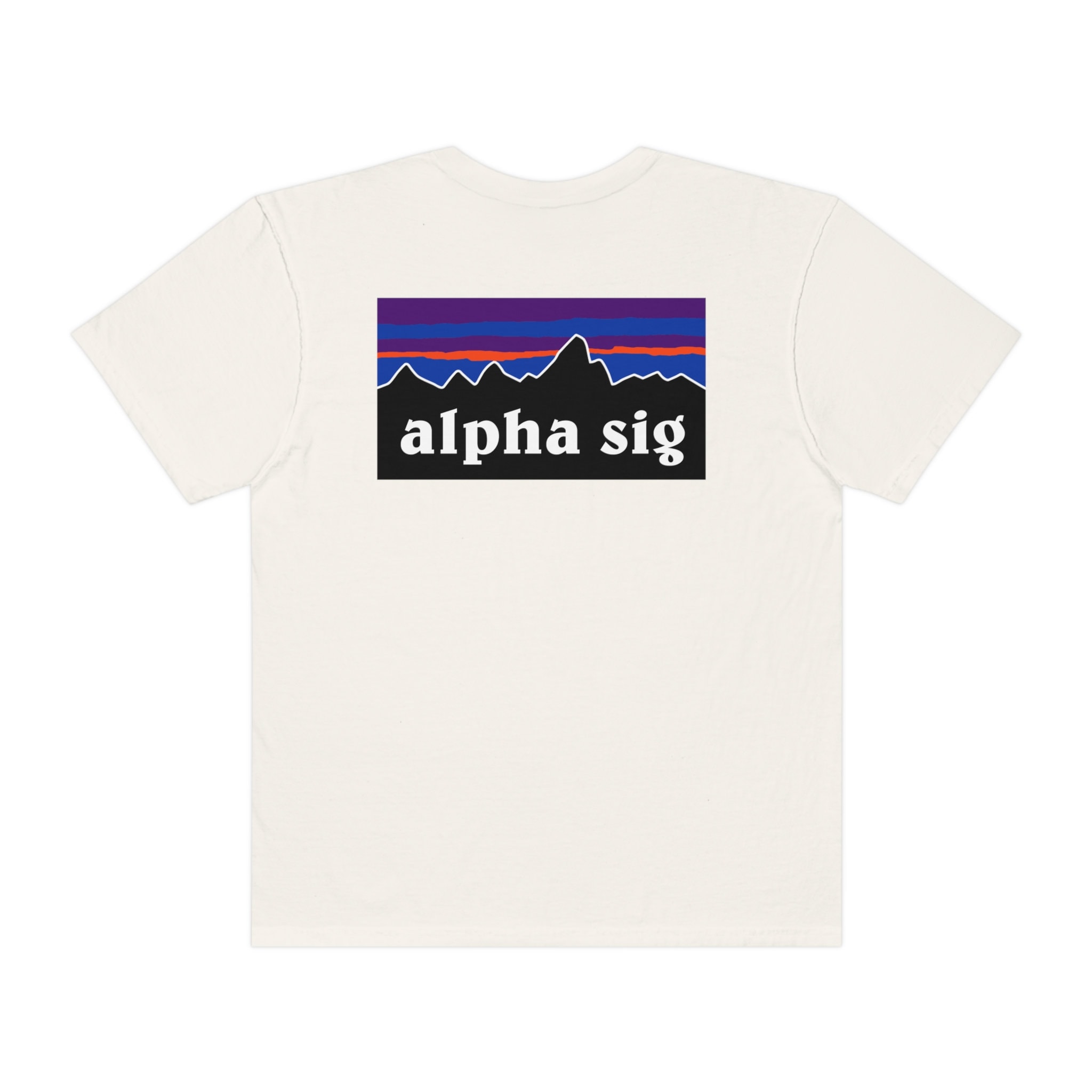Alpha Sigma Phi Fraternity Tshirt Outdoors Inspired Alpha Sig ...