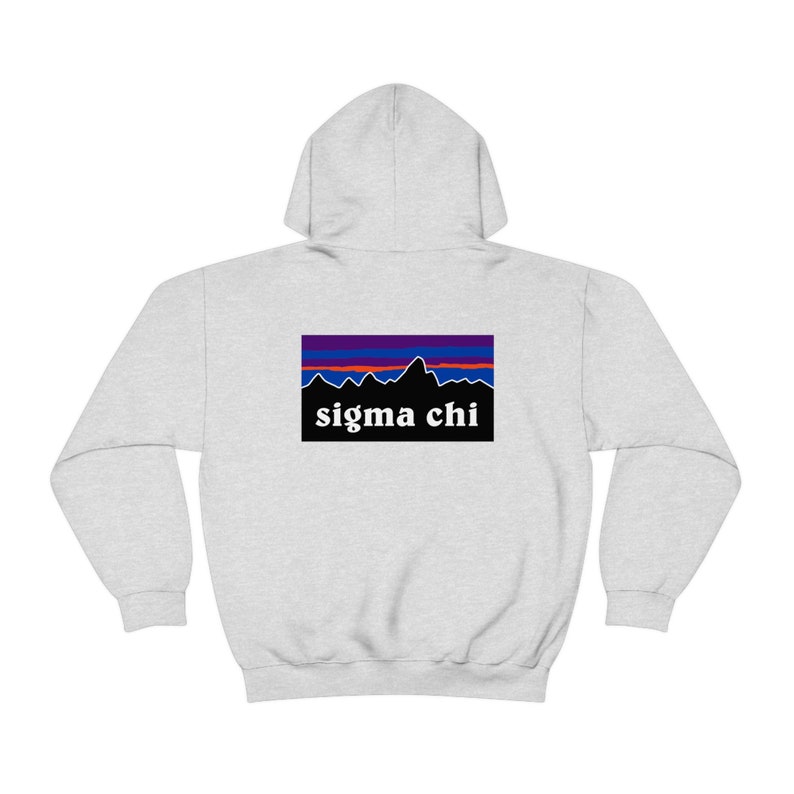 Sigma Chi Fraternity Hoodie Sweatshirt Outdoors Inspired Sigma Chi ...