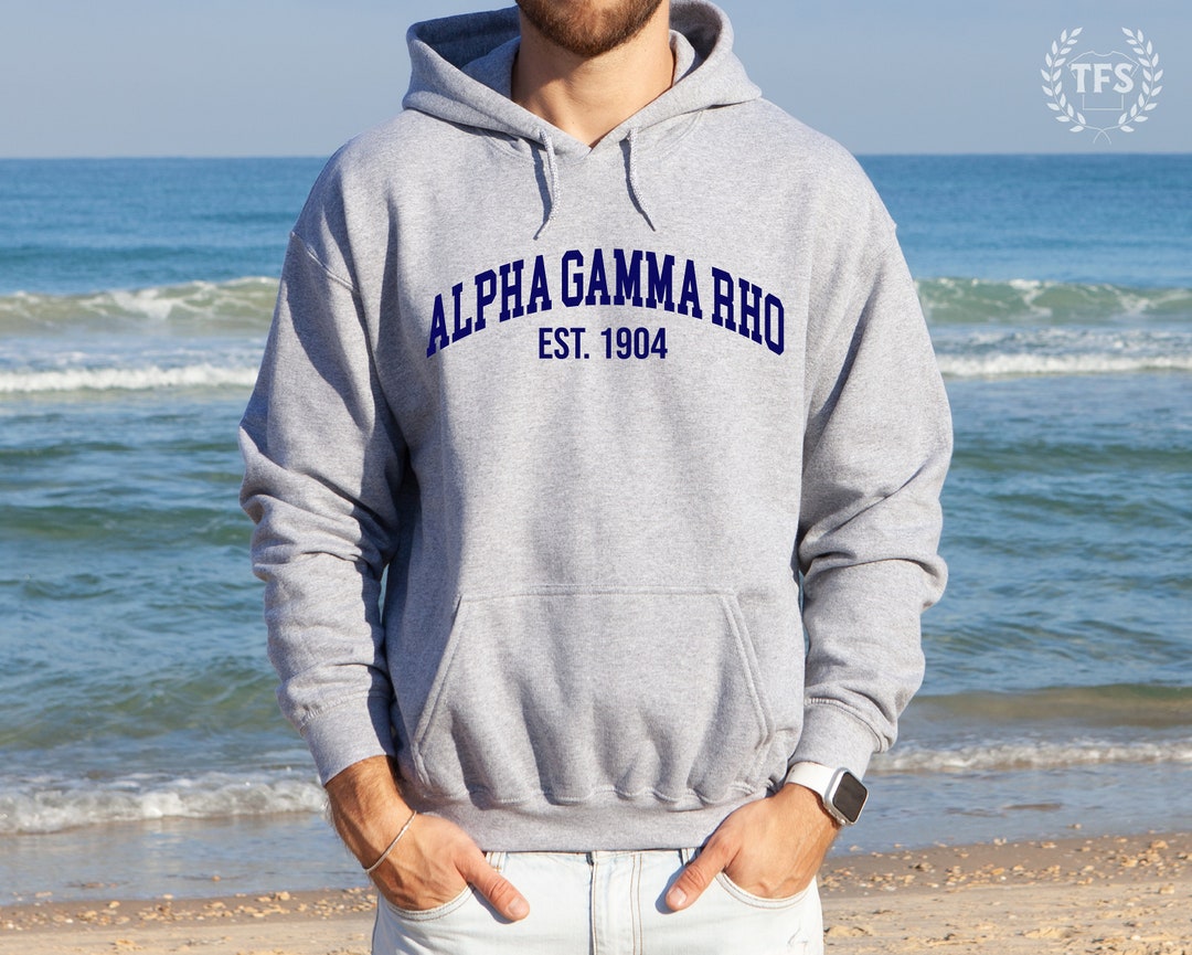 Alpha Gamma Rho Fraternity College Comfy Soft Hooded Sweatshirt | AGR ...