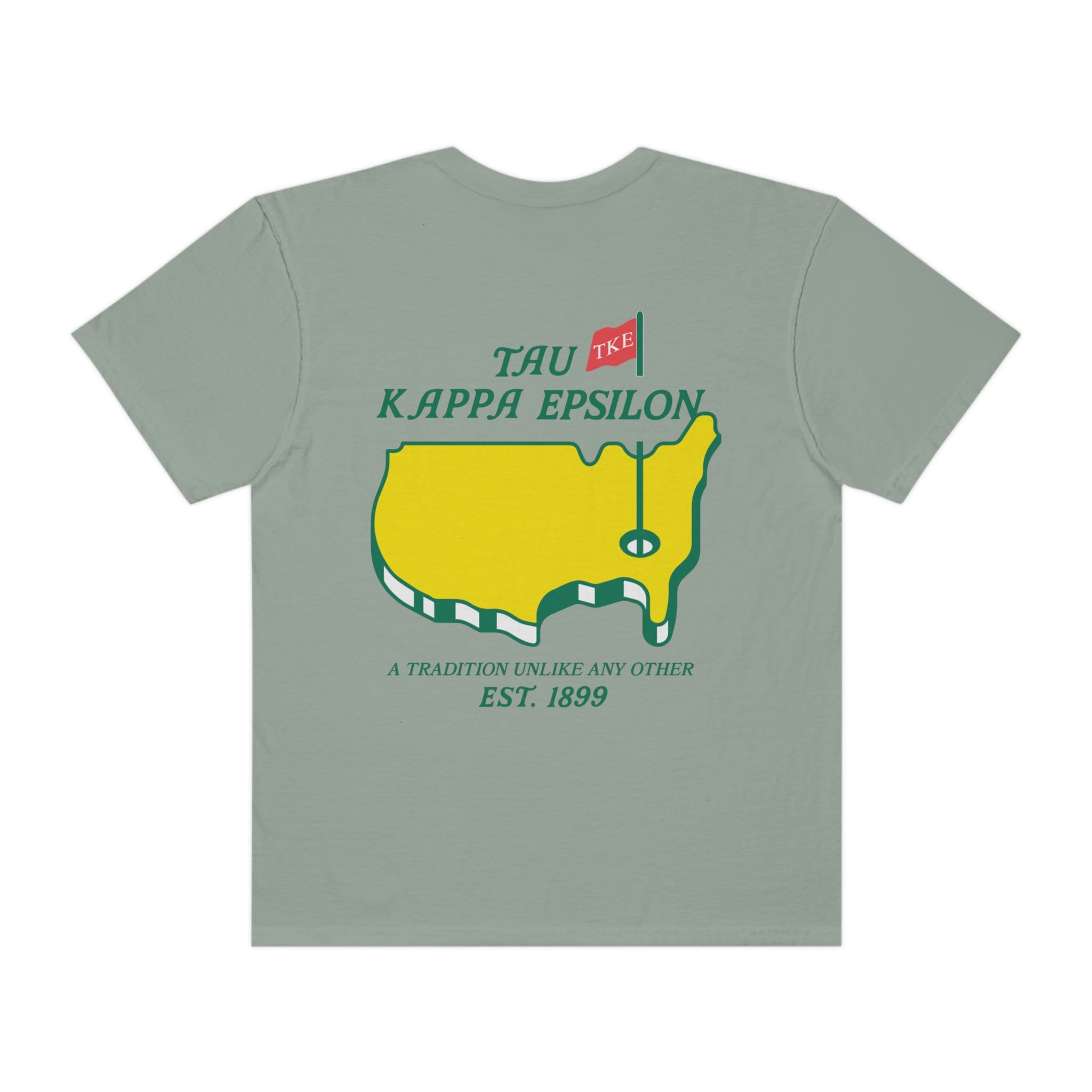 Tau Kappa Epsilon Fraternity Tshirt Golf Inspired TKE Fraternity Shirt ...