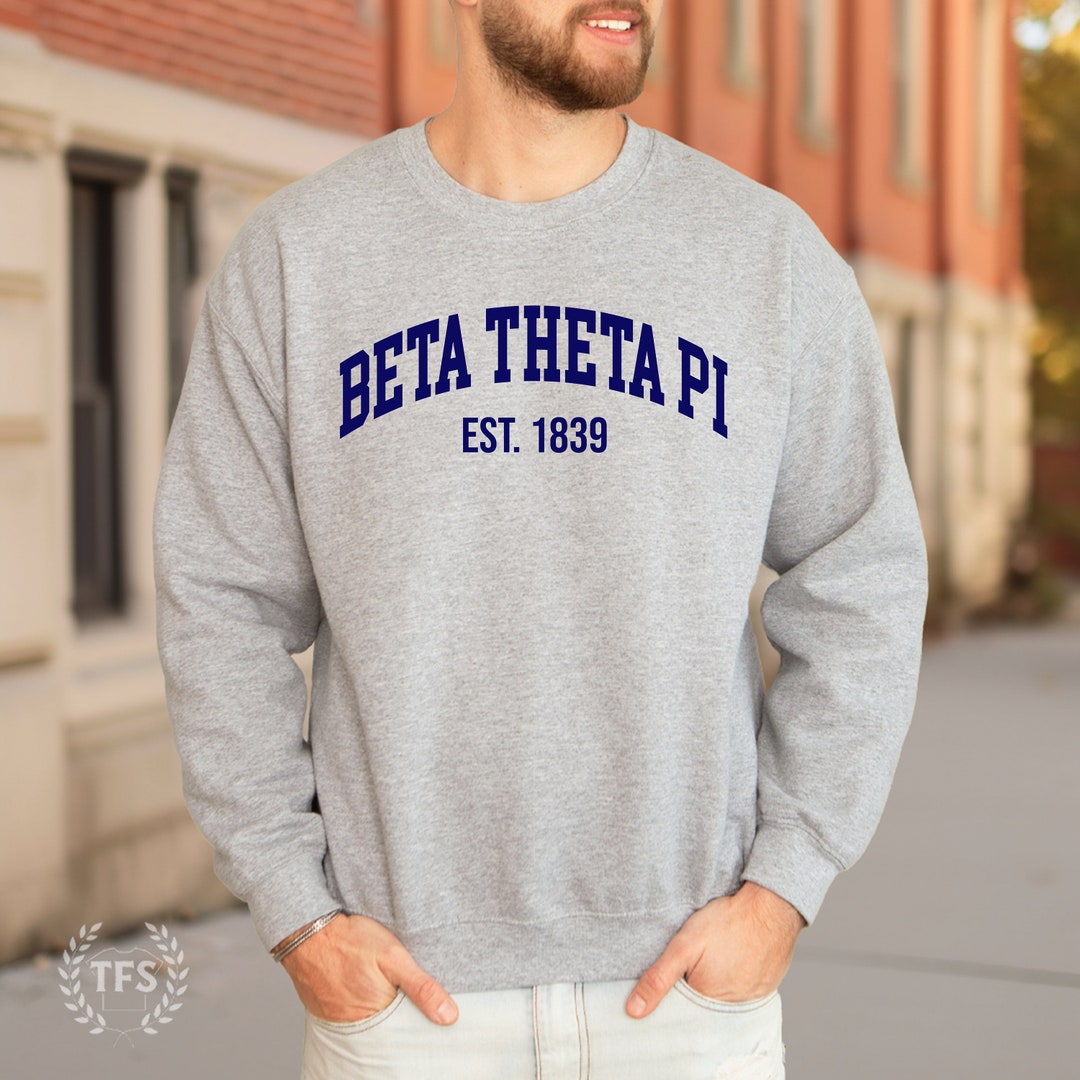 Beta Theta Pi Fraternity College Comfy Soft Crewneck Sweatshirt | Beta ...