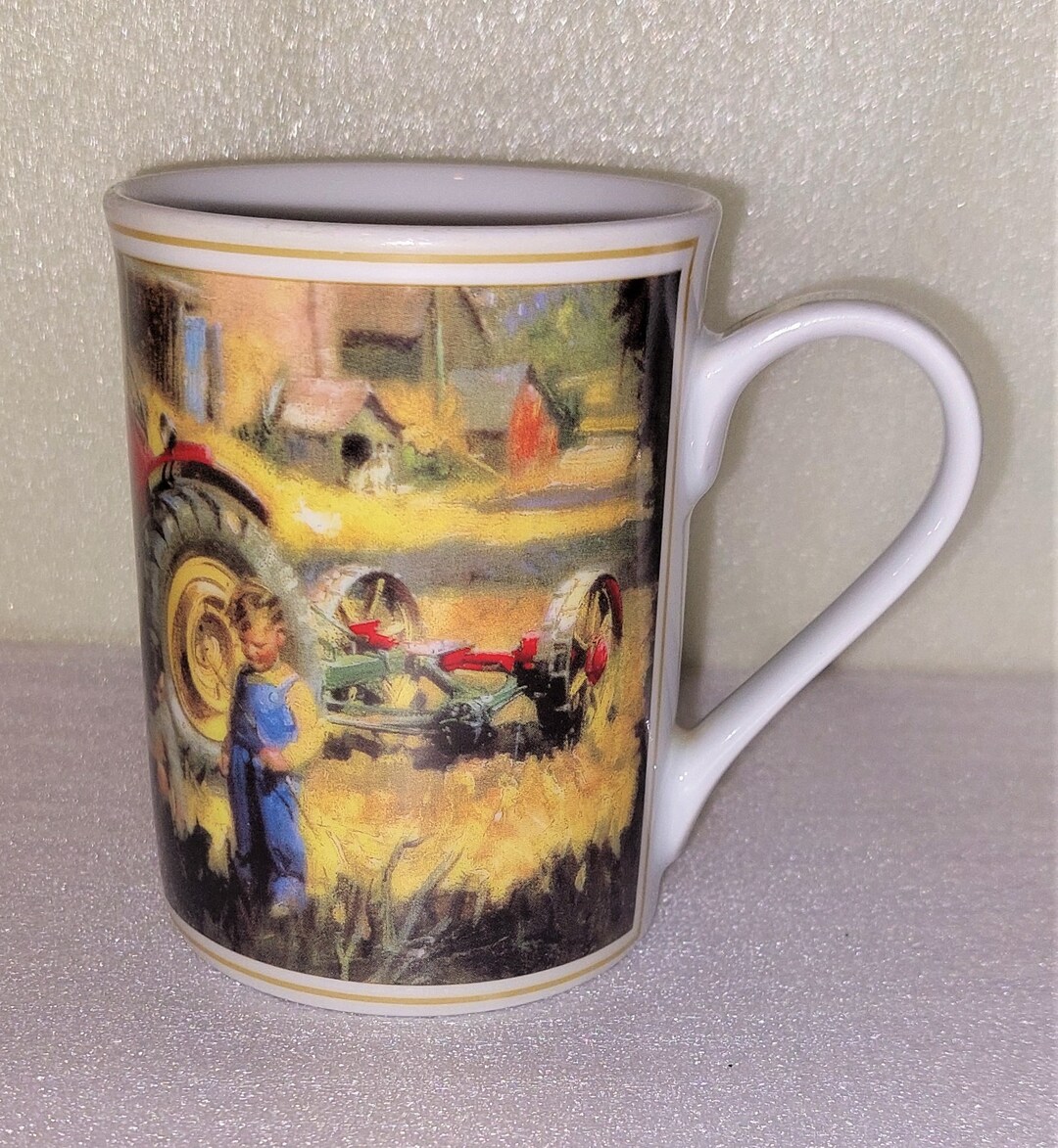 Border Fine Arts Collectible Mug Massey Ferguson Tractor 744 Porcelain ...