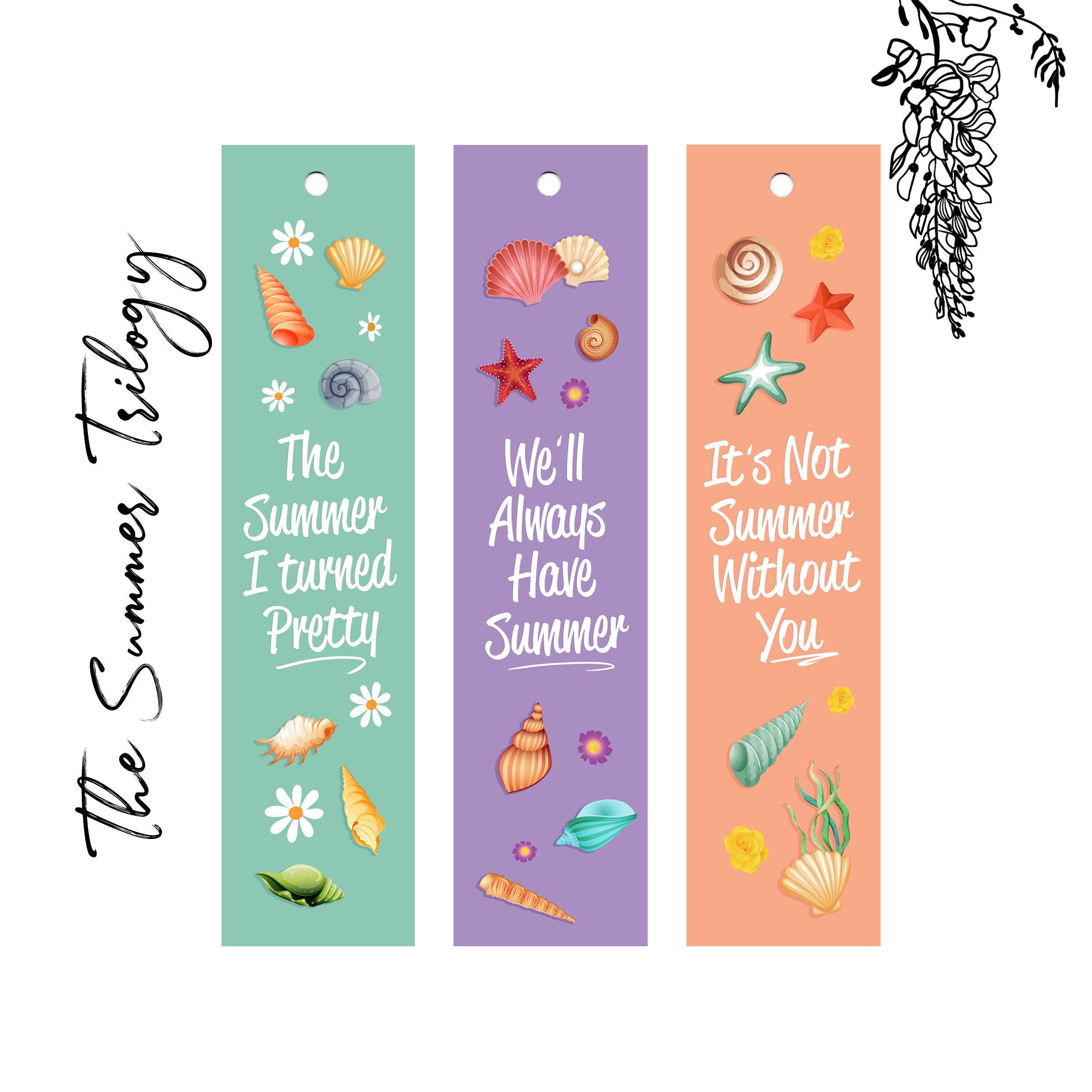 BOOKMARKS the Summer I Turned Pretty Trilogy / SIGNETS the Summer I ...