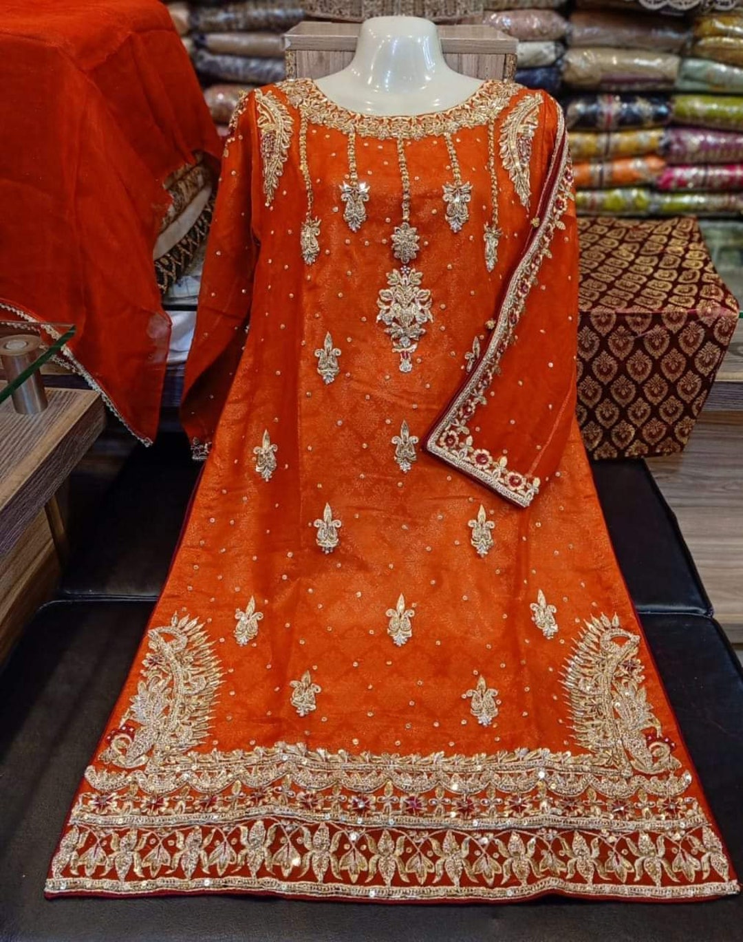 Pakistani Handmade 3 Piece Sitched Suit - Etsy