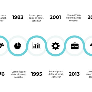 50 Timeline Infographic Templates - AI, EPS, PSD, Powerpoint, Keynote ...