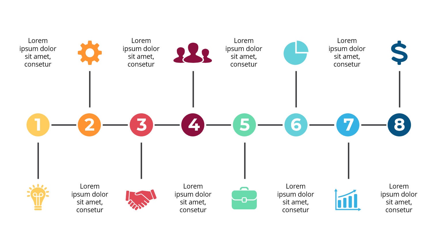 Timeline Infographic Template Psd Free
