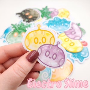 Genshin Slime Stickers Video Game Stickers - Etsy