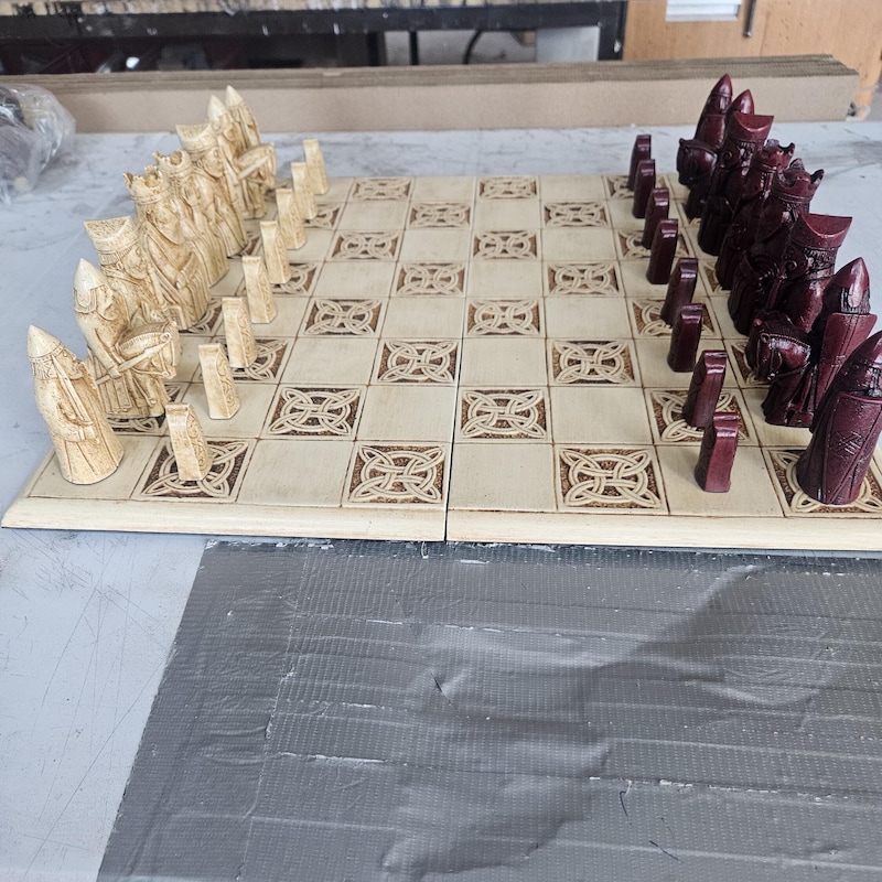 Viking Chess Set - Etsy