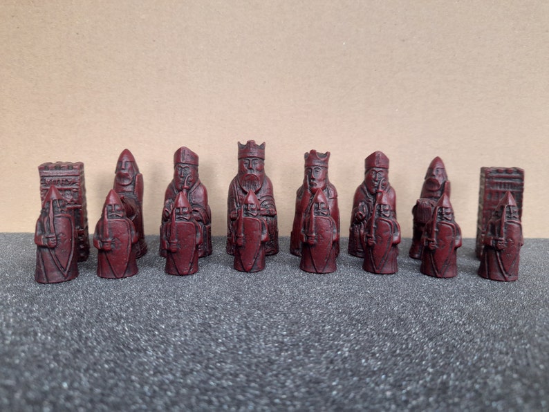 Miniature Isle of Lewis Chess Set - Etsy
