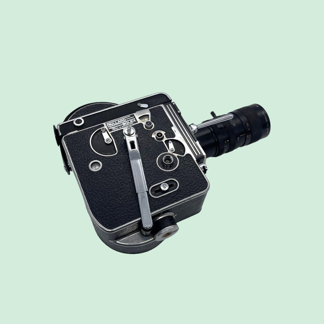 Bolex Paillard H16 REFLEX Model 16mm Film Camera FUJINON F1.4 Tv Lens ...