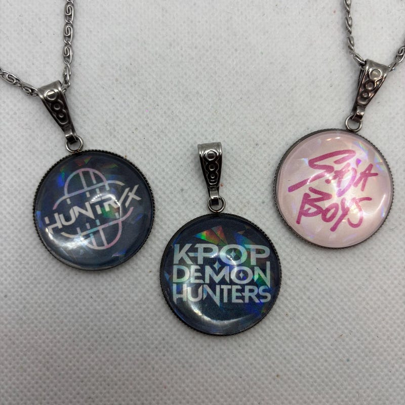 Kpop Demon Hunters Necklace - Etsy